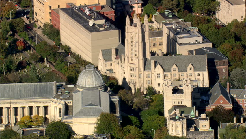 Aerial United States-yale University 2008 Stock Footage Video (100% ...
