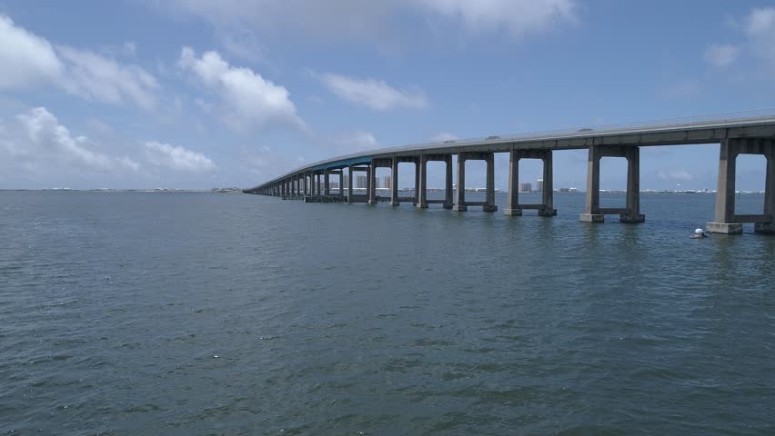 Navarre beach bridge Stock Video Footage - 4K and HD Video Clips ...