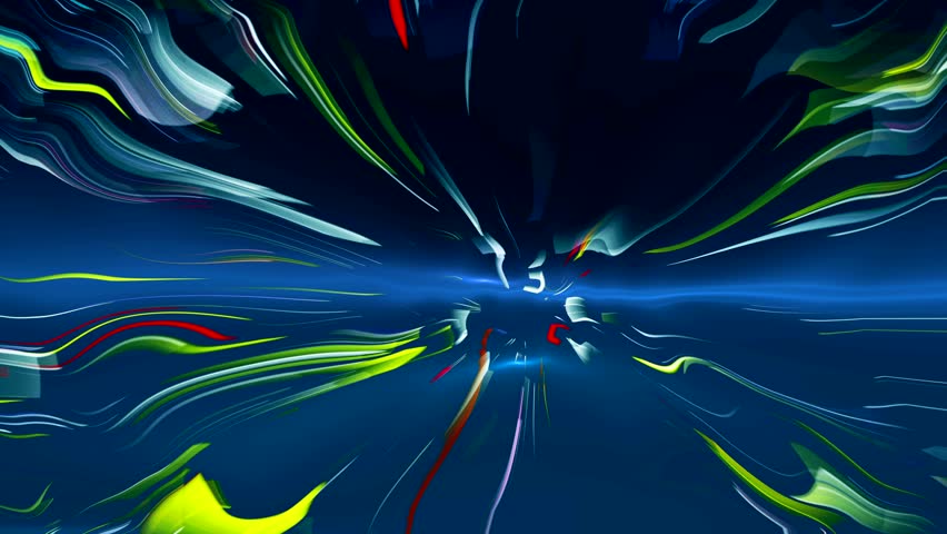 dance colored lines on screen Stock Footage Video (100% Royalty-free ...