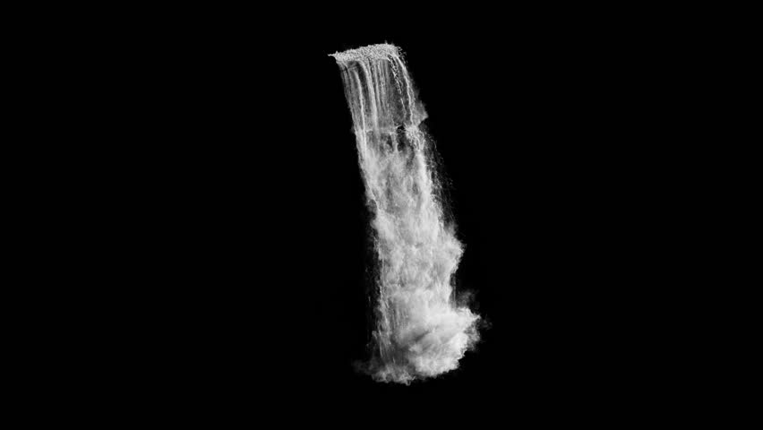 Waterfall Texture Seamless Loop, 4k, Stock Footage Video (100% Royalty ...