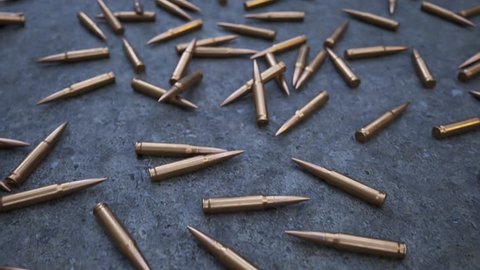 Scattered Yellow Paper Packet Bullets On Stock Photo 712143562 ...