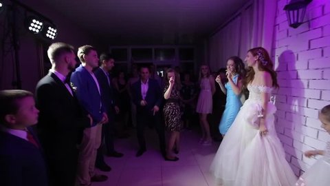 First Dance Elegant Wedding By Night Stock Photo (Edit Now) 2081272444