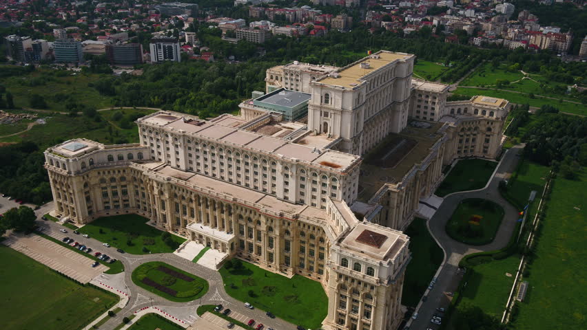 The Parliament Palace in Bucharest, Romania image - Free stock photo ...