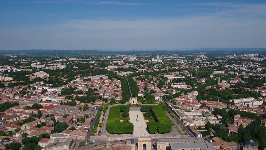 Porte du Peyrou in Montpellier, France image - Free stock photo ...