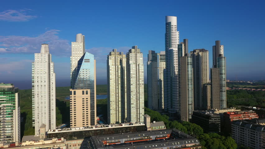 Skyscrapers and towers in Buenos Aires, Argentina image - Free stock ...