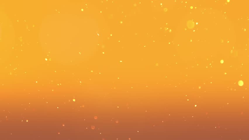 Scenic Sunset Particle On Orange Background Stock Footage Video (100% ...