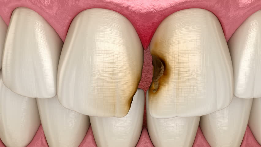 teeth tartar caculus deep cleaning under Stock Footage Video (100% ...