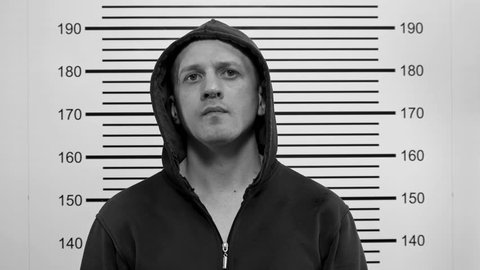 mugshot young guy police station Stock Footage Video (100% Royalty-free ...