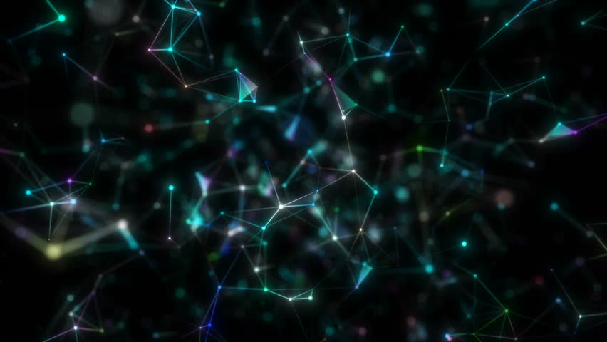 abstract animation triangles background seamless loop Stock Footage ...