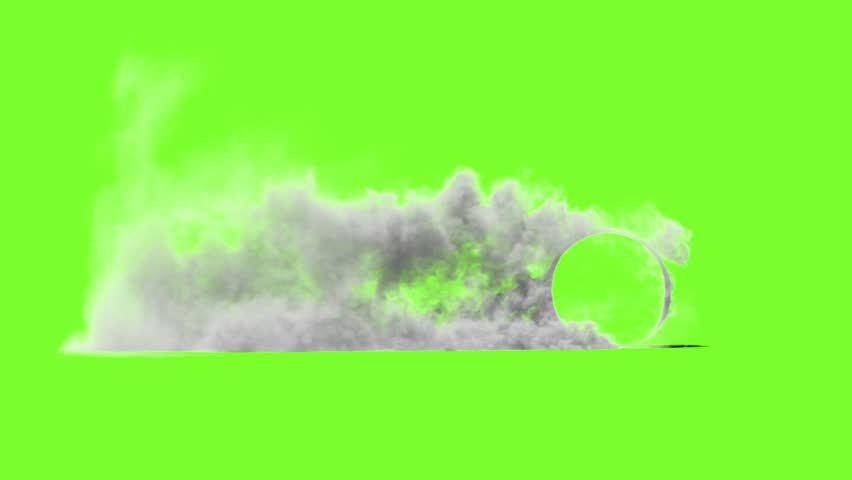 burnout wheels smoke on green channel Stock Footage Video (100% Royalty ...