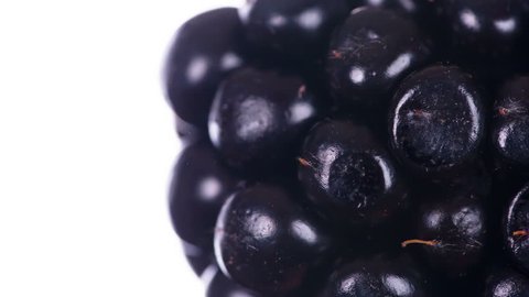 Squeeze Juice Blackberry Blackberry Compressed Crushed Stock Footage ...