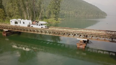 Trout Lake British Columbia Canada 07 Stock Footage Video (100% Royalty ...