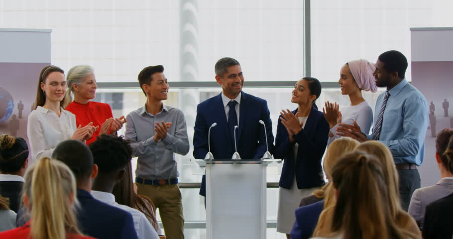 Asian Man standing on the podium image - Free stock photo - Public ...
