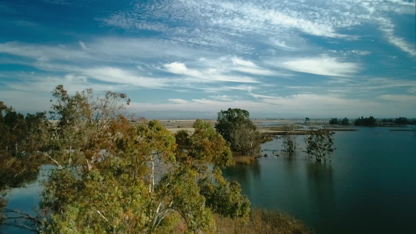 Blue Skies with small clouds over the prairie image - Free stock photo ...