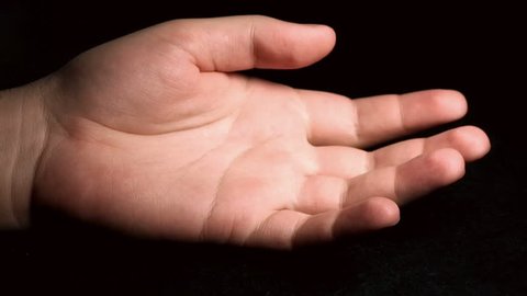 earth rotating vanishing hand Stock Footage Video (100% Royalty-free ...