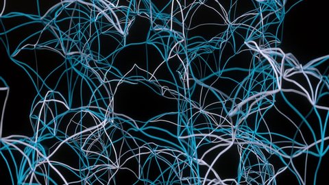 4k Neuronal Synapse Activity 3d Cgi Stock Footage Video (100% Royalty ...