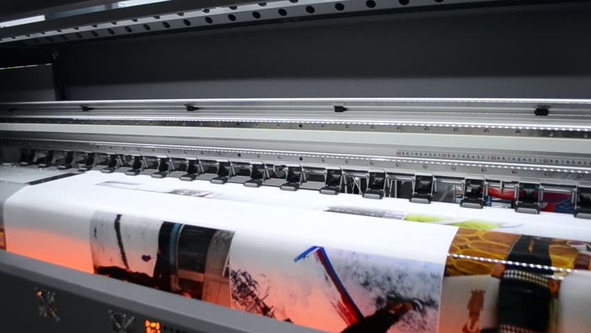 707 Large format printers Stock Video Footage - 4K and HD Video Clips ...