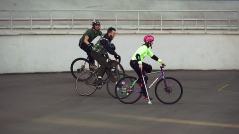 1970s Paper Boy On Bike Throws Stock Footage Video (100% Royalty-free ...