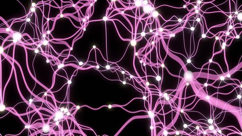 4k Neuronal Activity 3d Cgi Animation Stock Footage Video (100% Royalty ...
