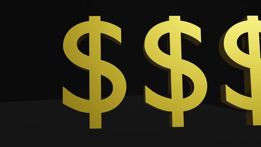 3d animation currency symbol Stock Footage Video (100% Royalty-free ...