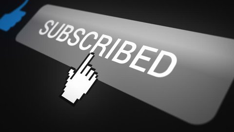 like subscribe ring bell dynamic animation Stock Footage Video (100% ...