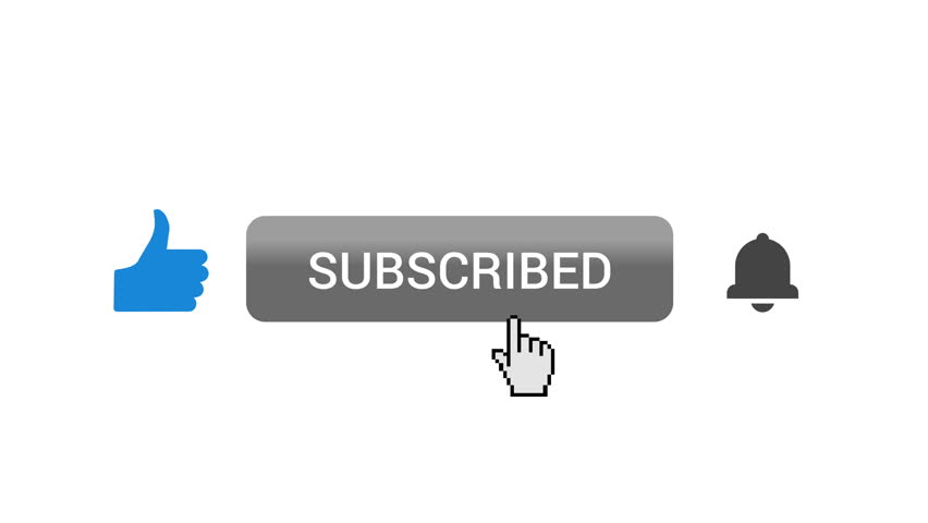 like subscribe ring bell animation Stock Footage Video (100% Royalty ...