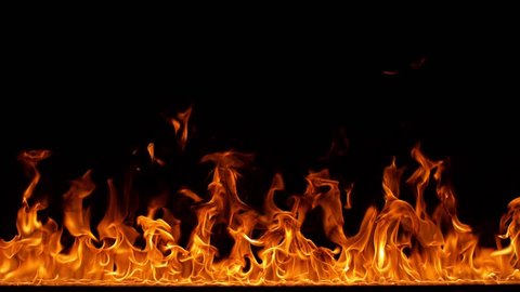 Fire Line Super Slow Motion On Stock Footage Video (100% Royalty-free ...