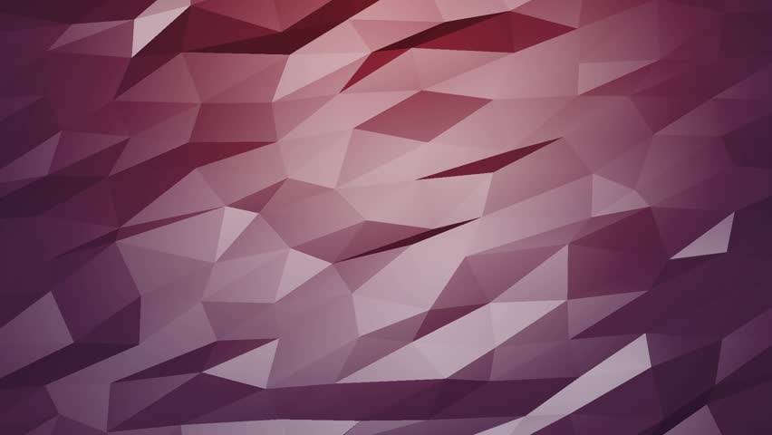 Triangle Polygons. Computer Generated Seamless Stock Footage Video (100 ...