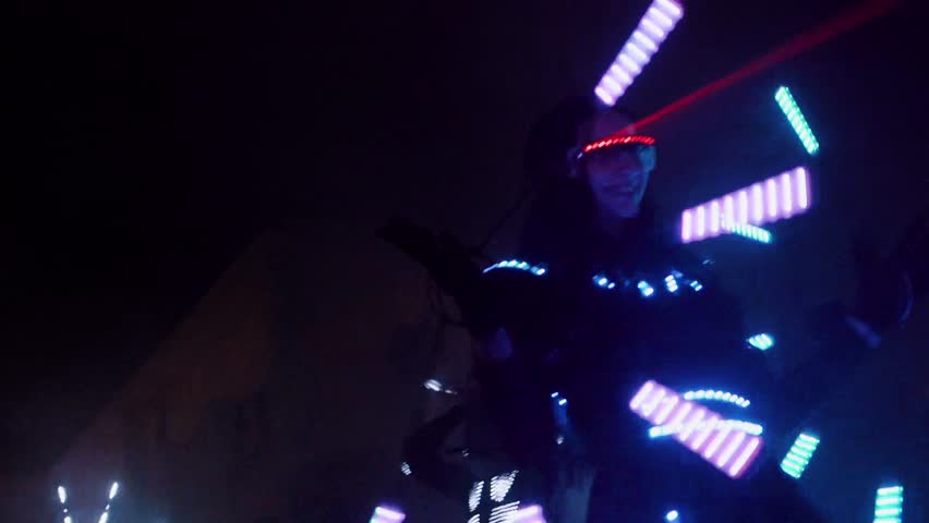 laser dance show Stock Footage Video (100% Royalty-free) 1026418115 ...