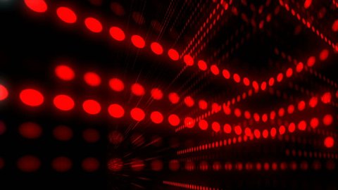 Led Screen Animation Led Wall Vj Stock Footage Video (100% Royalty-free ...