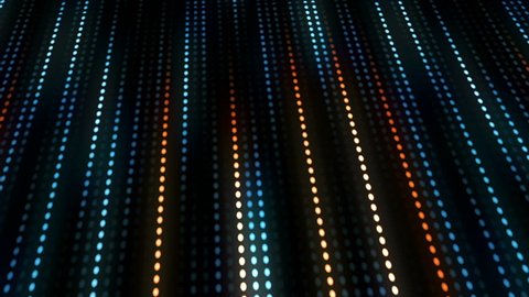 Led Screen Animation Led Wall Vj Stock Footage Video (100% Royalty-free ...