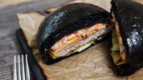 Rustic Panini On Wooden Board Selective Stock Photo 329908943 ...