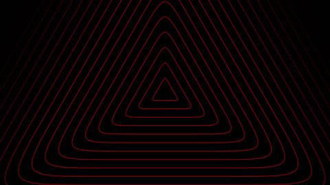 Red Triangle Line Animation Abstract Background Stock Footage Video ...