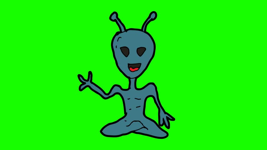 Kids Drawing Green Screen with Stock Footage Video (100% Royalty-free ...