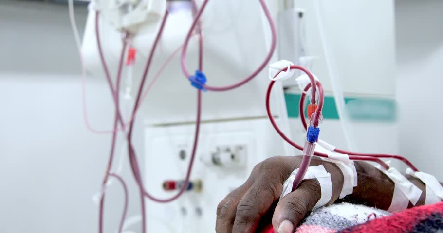 Hemodialysis in People On the Stock Footage Video (100% Royalty-free ...