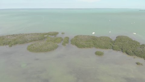 Flying Over Florida Keys Stock Footage Video (100% Royalty-free ...