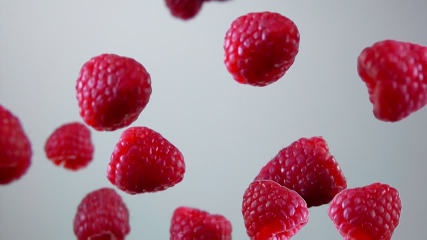 Raspberry On Wood Background Stock Video Footage - 4K and HD Video ...
