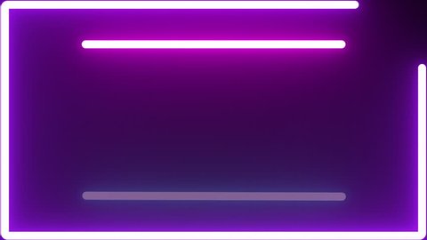 Seamless Loop 2d Animation Glowing Horizontal Stock Footage Video (100% ...