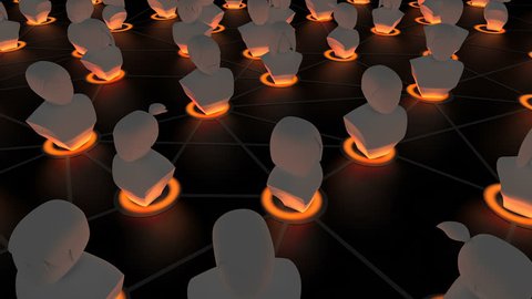 Blockchain Id Decentralized Digital Identity Concept Stock Footage ...