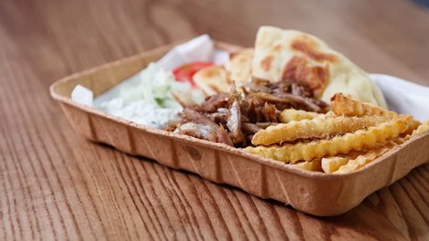 Footage Traditional Greek Fast Food Restaurant Stock Footage Video (100 ...