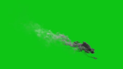 Smoke Normal Light Chroma Key Stock Footage Video (100% Royalty-free ...