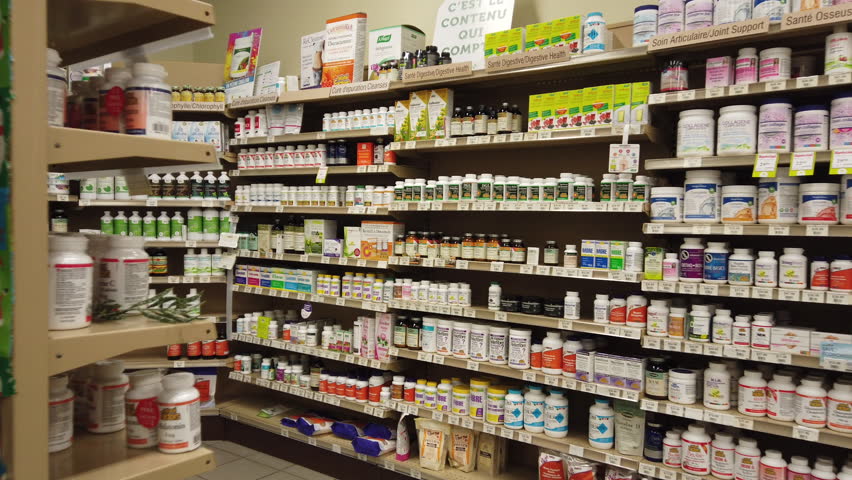 Retail vitamin display Stock Video Footage - 4K and HD Video Clips ...