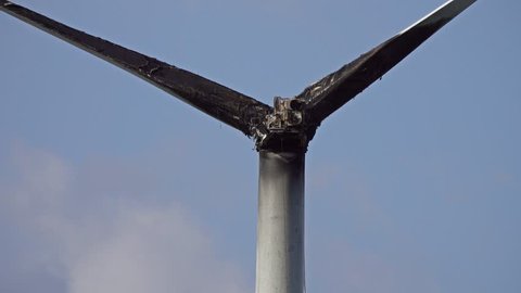 209 Burned wind turbine Stock Video Footage - 4K and HD Video Clips ...