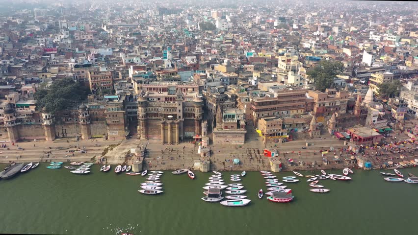 Varanasi Skyline Stock Video Footage - 4K and HD Video Clips | Shutterstock