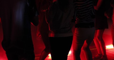 Night Club Guard Opens Door Stock Footage Video (100% Royalty-free ...