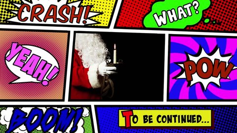 Pop Art Style Comic Book Panel Stock Vector (Royalty Free) 654506083