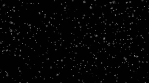Animated Very Heavy Snowfall 4k Transparent Stock Footage Video (100% ...