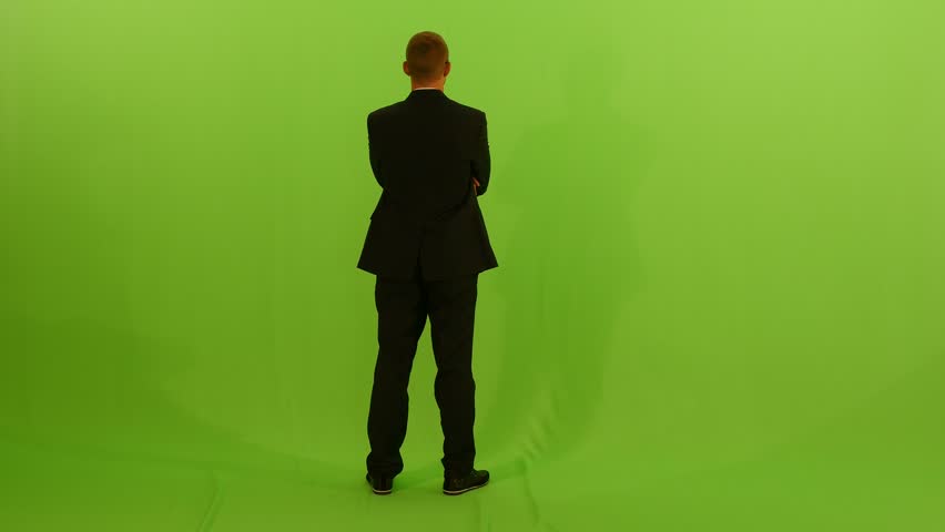 Businessman Walking Into the Frame. Stock Footage Video (100% Royalty ...