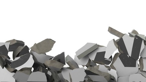 Realistic Ground Floor Crack Animation Vfx Stock Footage Video (100% ...