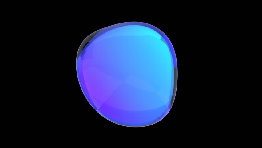 abstract 3d animation colored bubble motion Stock Footage Video (100% ...